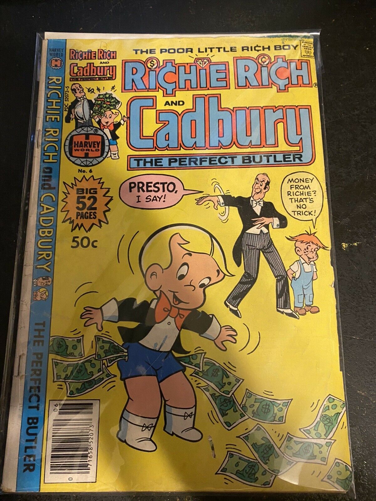 Richie Rich And Cadbury The Perfect Butler #6 - 1979 Vintage Harvey ...