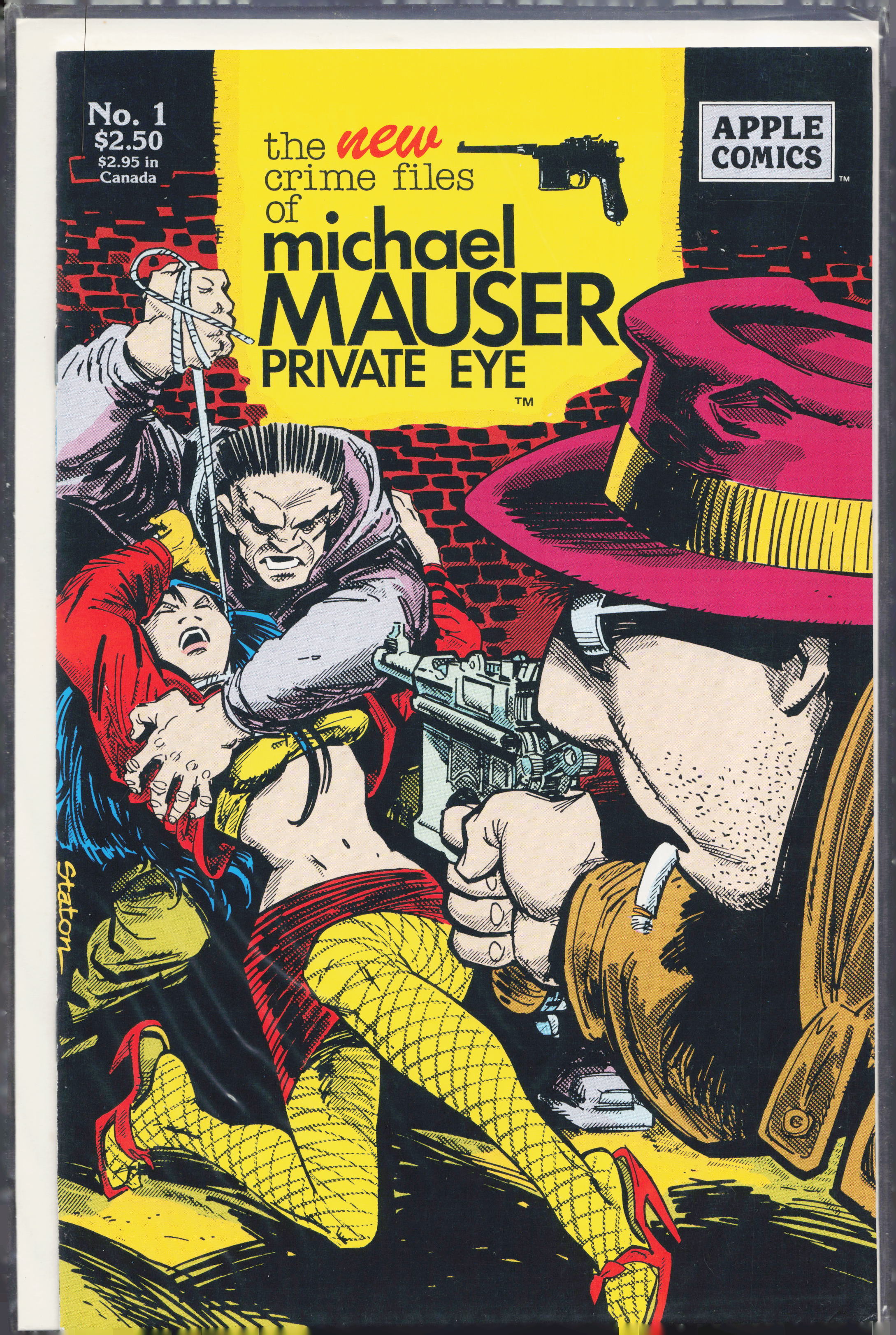 The New Crime Files of Michael Mauser Private Eye (1992) | Comic Books - Modern Age, Crime ...