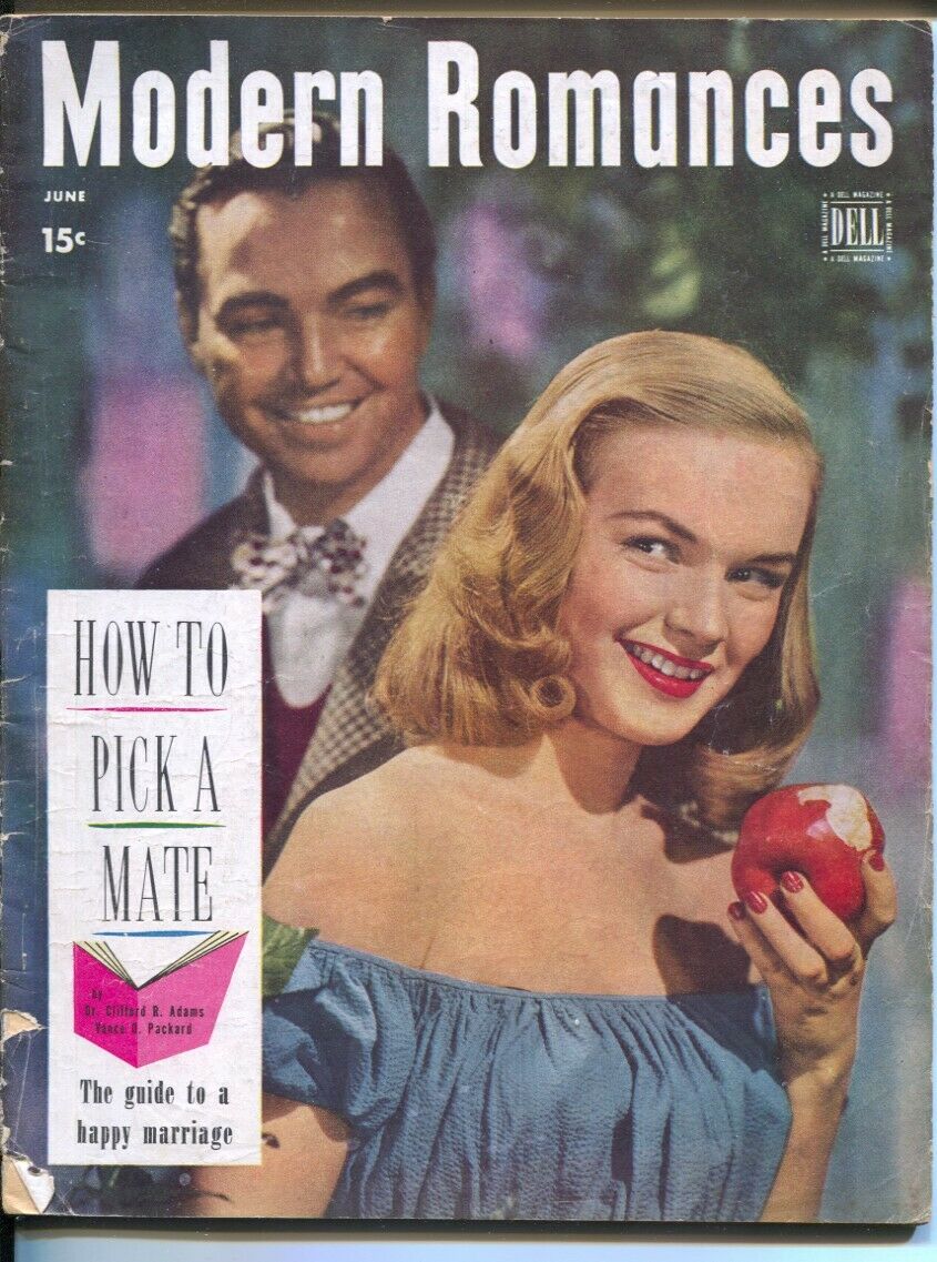 Modern Romances 12/1947-Dell-exploitation magazine-spicy pulp stories ...