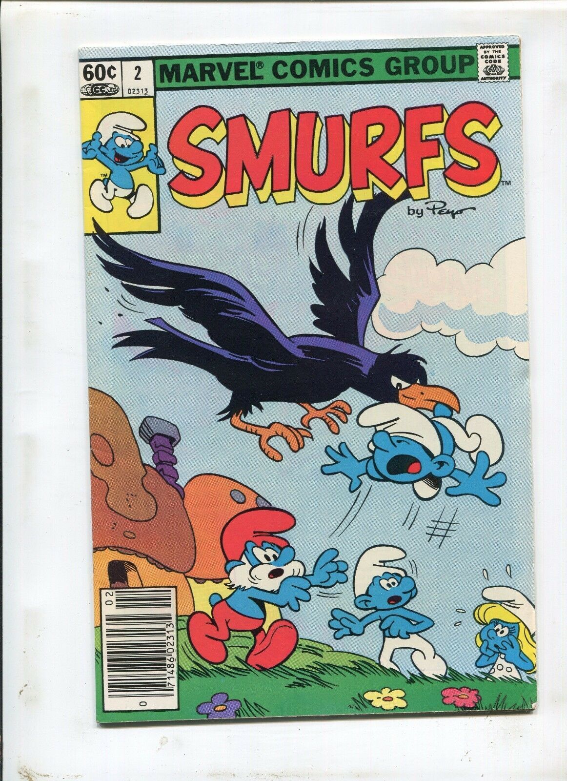 Smurfs #2 (8.0) the Smurfs and the Evil Bird! | Comic Books - Bronze ...