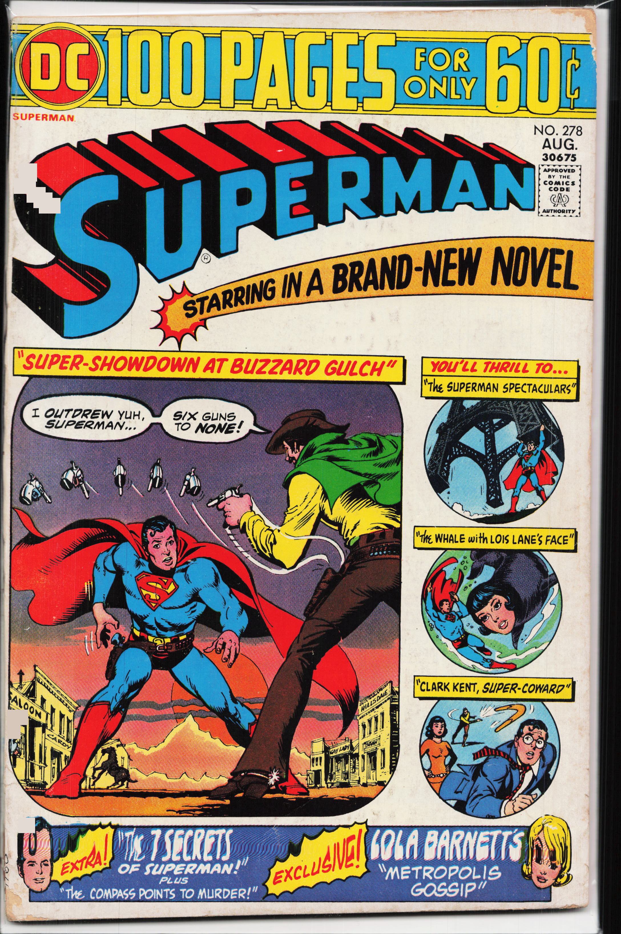 Superman #278 (1974) Superman | Comic Books - Bronze Age, DC Comics ...