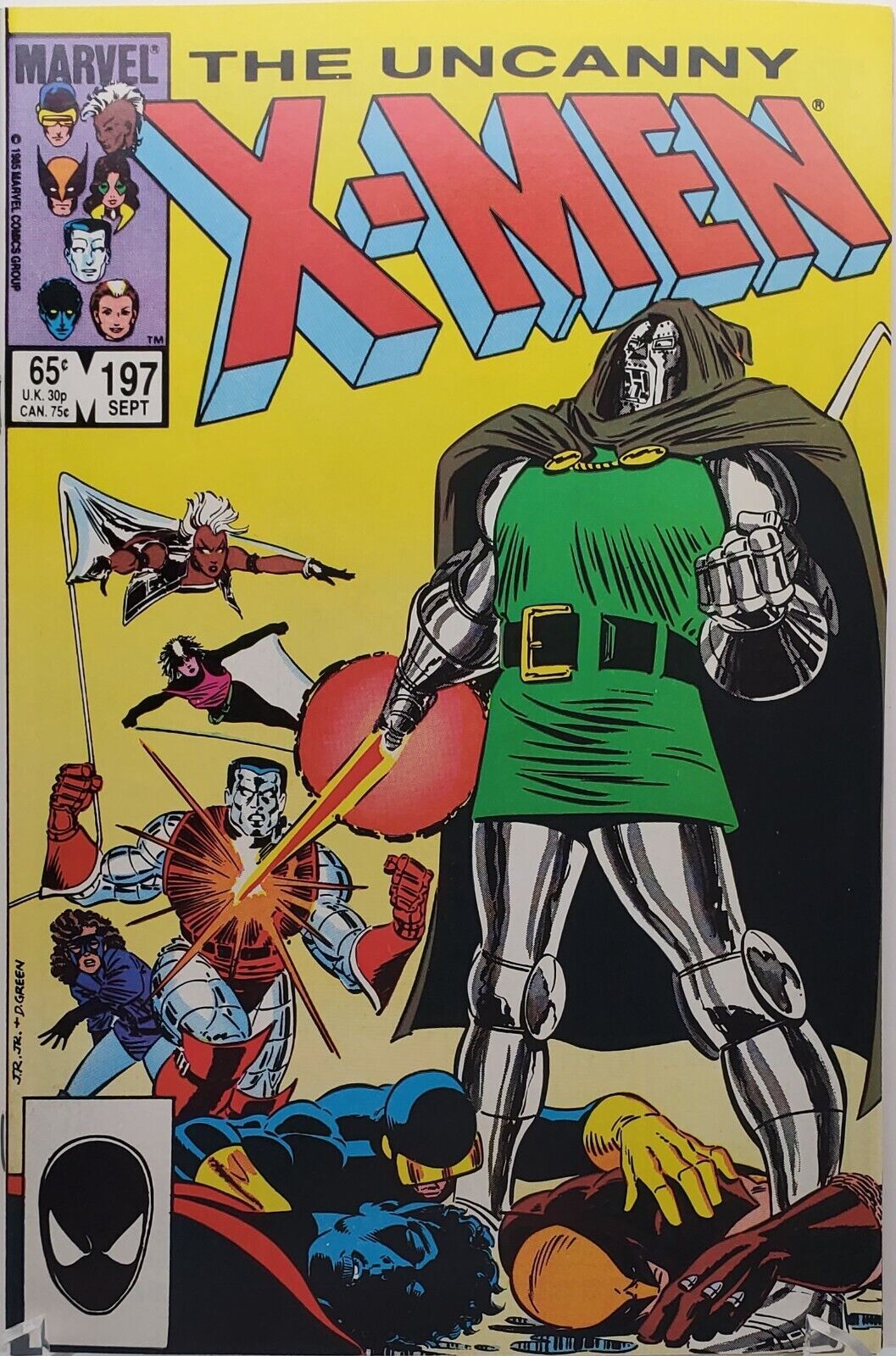 Uncanny X-Men #197 (1985) Art by John Romita, Jr. and Dan Green, F/VF ...
