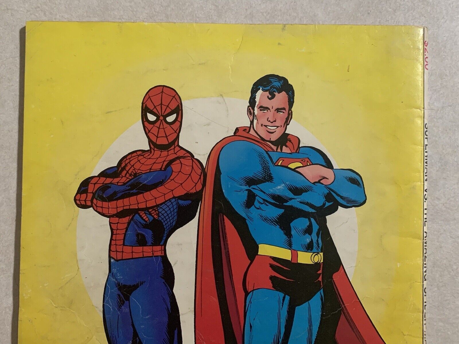 Superman Vs. The Amazing Spider-Man DC Marvel Treasury Edition Presents ...