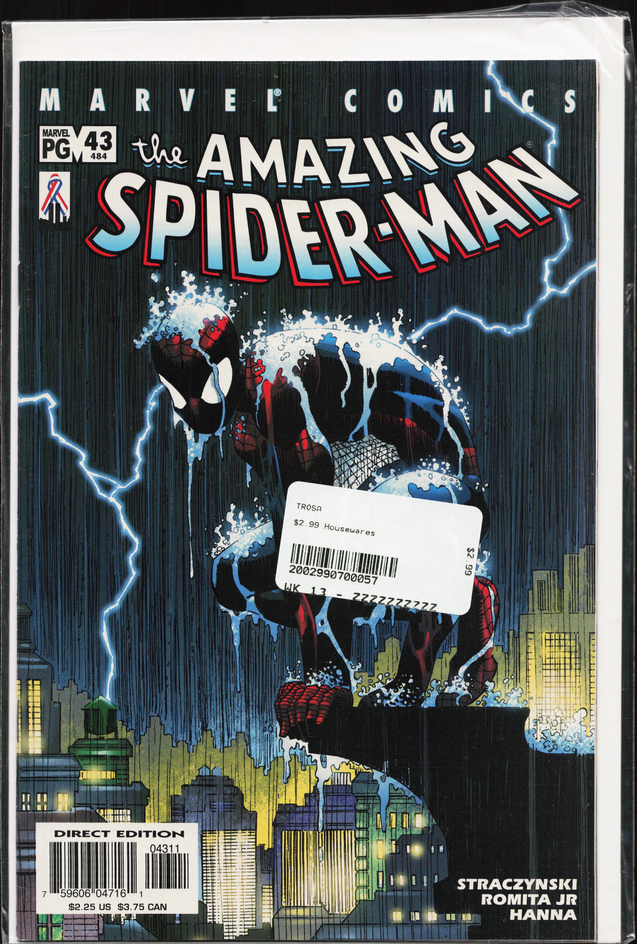 The Amazing Spider-Man #43 (2002) [Key Issue] | Comic Books - Modern ...