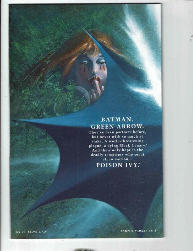 Batman Green Arrow The Poison Tomorrow DC Comics Graphic Novel Comic ...