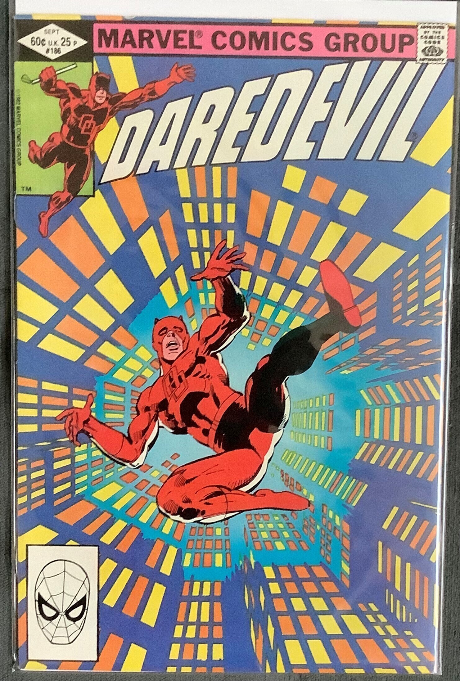 Daredevil #186 (1982, Marvel) NM+ | Comic Books - Bronze Age, Marvel ...