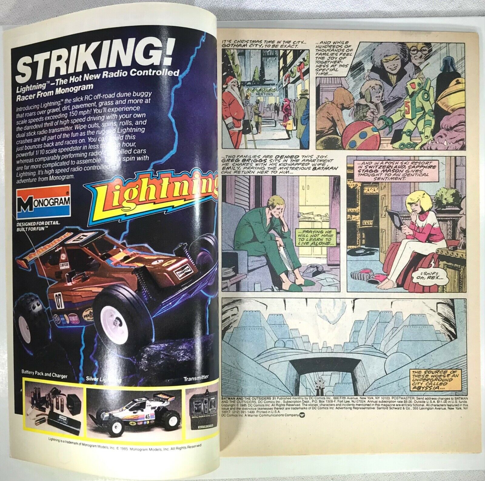 BATMAN AND THE OUTSIDERS Comic Issue 31 — Looker Part 4 — 1986 DC ...
