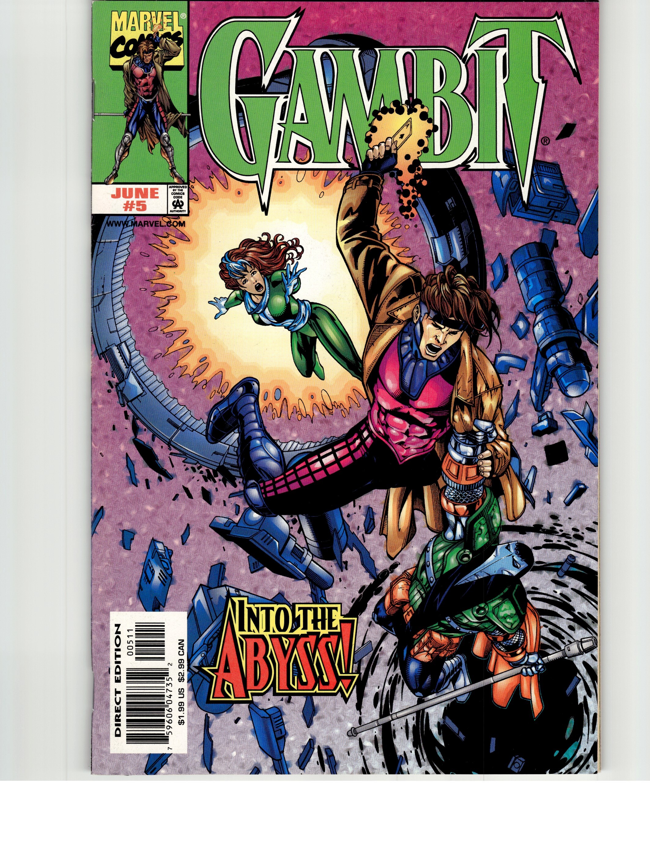 Gambit #5 (1999) Gambit | Comic Books - Modern Age, Marvel, Gambit ...