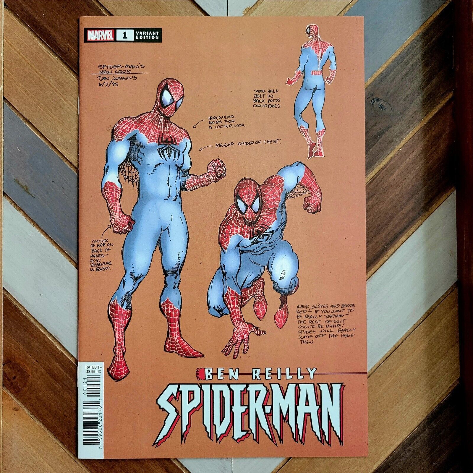 Ben Reilly SPIDER-MAN #1 Marvel 2022, NEW/HIGH GRADE Jurgens 1:10 ...