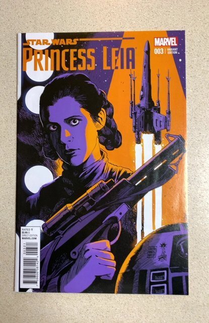 Star Wars Princess Leia #3 (2015) 1:25 Francesco Francavilla Variant ...