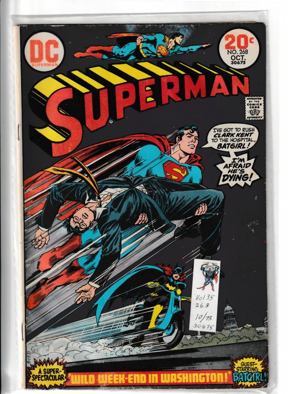 Superman #268 (1973) Superman | Comic Books - Bronze Age, DC Comics ...