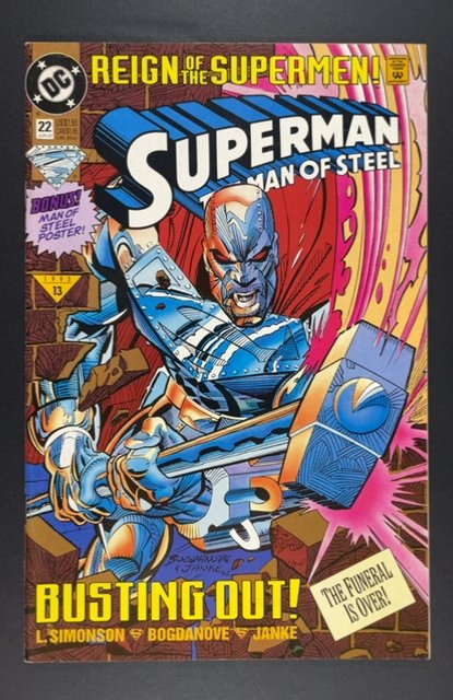 Superman: The Man of Steel #22 (1993) | Comic Books - Modern Age, DC ...