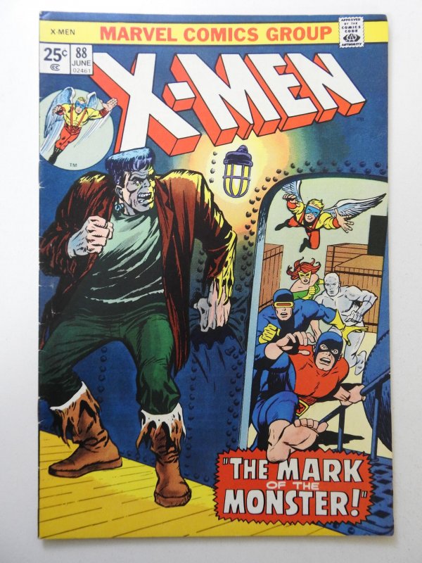The X-Men #88 (1974) VG+ Condition Centerfold detached bottom staple ...