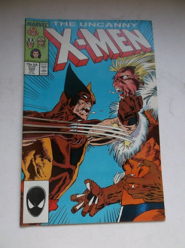 Marvel: Uncanny X-Men # 221(1St MR Sinister)+ 222(Wolfie VS Sabretooth ...