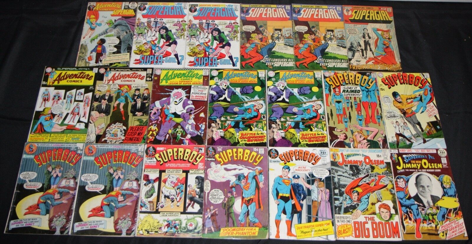 Vintage DC SILVER/BRONZE AGE TITLES 80 Low to Mid Grade Comic Lot ...