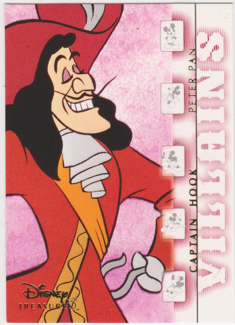 2003 Disney Treasures Heroes & Villains #P09 Captain Hook | Comic ...