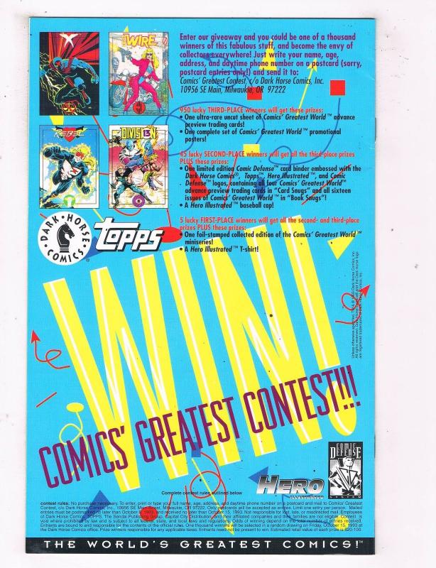 Comics Greatest World: Motorhead #4 NM Dark Horse Comic Book Aug 1993 ...