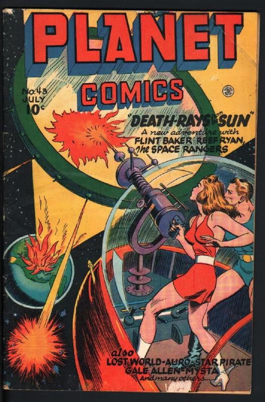 Planet Comics #43-Spicy Good Girl ART Issue! Futura Begins | Comic ...