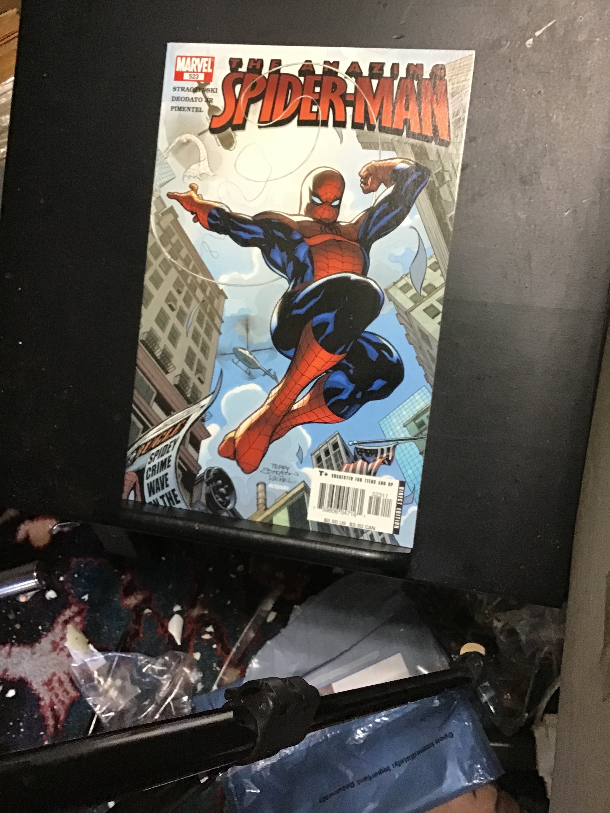 Amazing Spiderman #523. Iron Man, Luke Cage, Spider-Woman! Hydra! NM ...