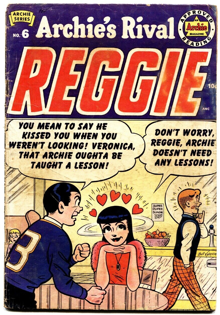 Archie's Rival Reggie Comics #6-Betty & Veronica-Good Girl Art-1952 ...