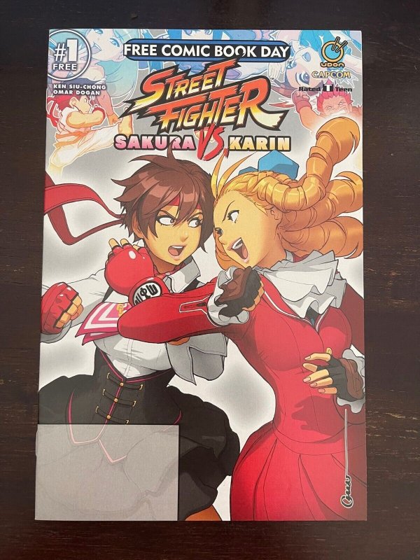 Street Fighter Sakura vs. Karin #1 FCBD Udon Comics 2019 NM 9.4 | Comic ... Street Fighter Sakura vs. Karin #1 FCBD Udon Comics 2019 NM 9.4 | Comic ...