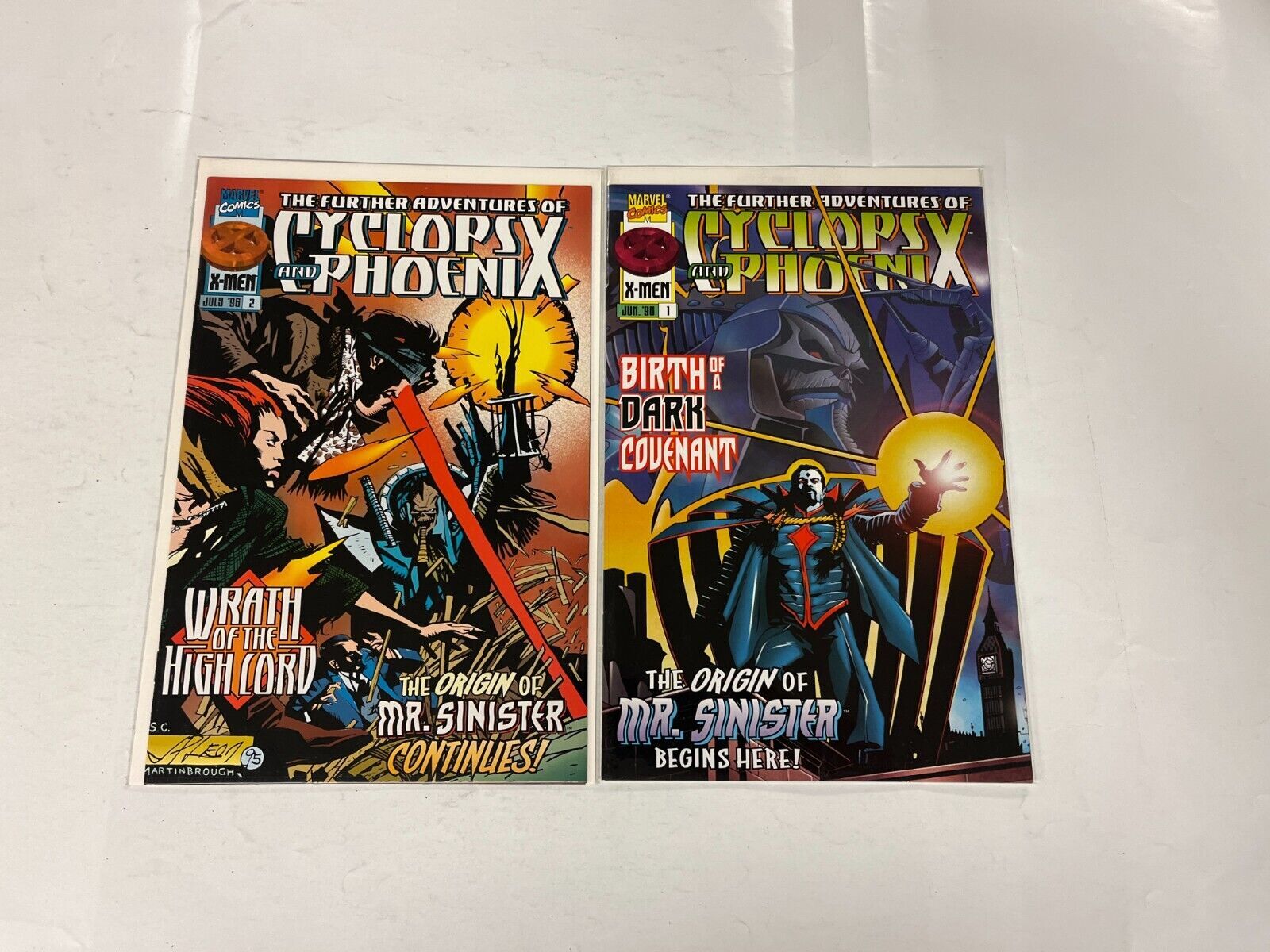 Further Adventures Cyclops and Phoenix complete Marvel Comics #1 2 3 4 ...