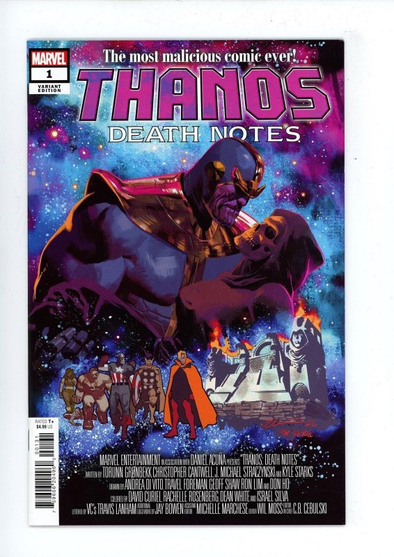Thanos: Death Notes #1 (2022) Marvel Comics | Comic Books - Modern Age ...