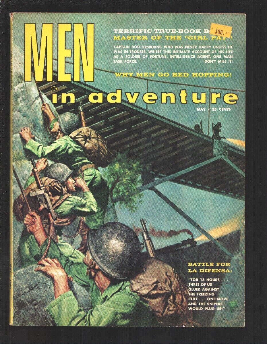Men In Adventure #6 5/1960-War-crime-violence-bondage-exploitation ...