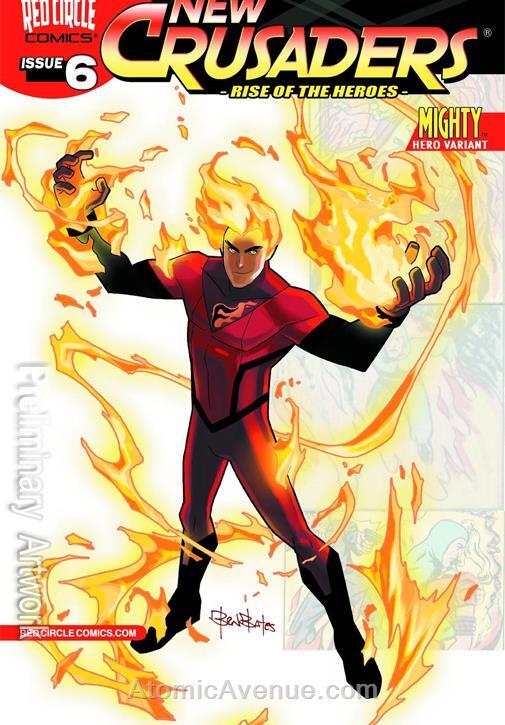 New Crusaders #6B FN ; Red Circle | Mighty Hero Variant | Comic Books ...