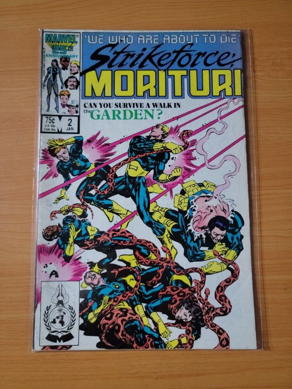 Strikeforce Morituri #2 ~ DOLLAR BIN ~ 1987 Marvel Comics | Comic Books ...