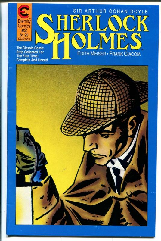 Sherlock Holmes #2 1988-Eternity-Conan Doyle-newspaper strip reprint-FN ...