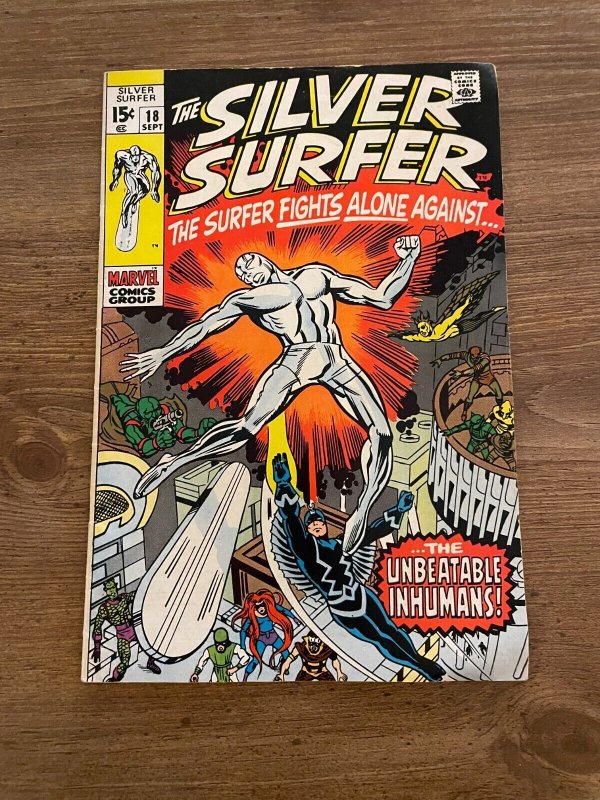 Silver Surfer # 18 VF/NM Marvel Comic Book Galactus Fantastic Four ...