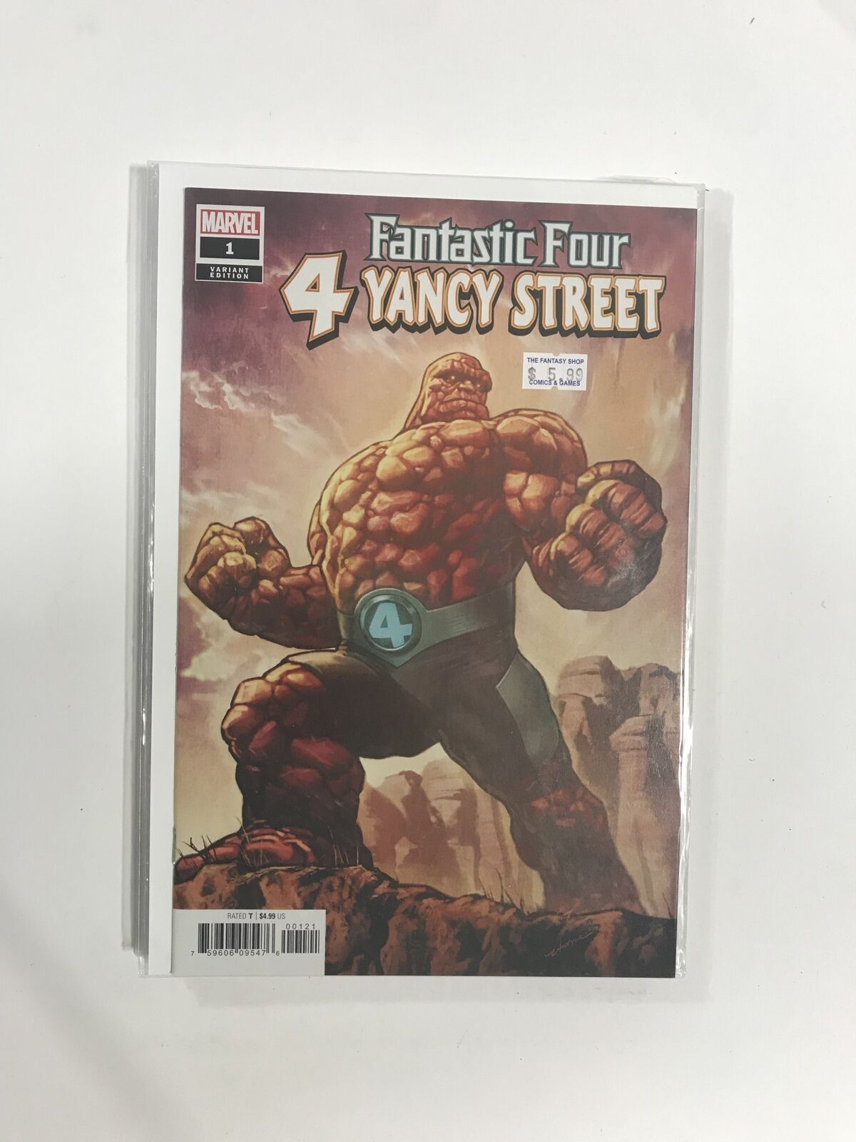 Fantastic Four: 4 Yancy Street Stonehouse Cover (2019) NM3B173 NEAR ...