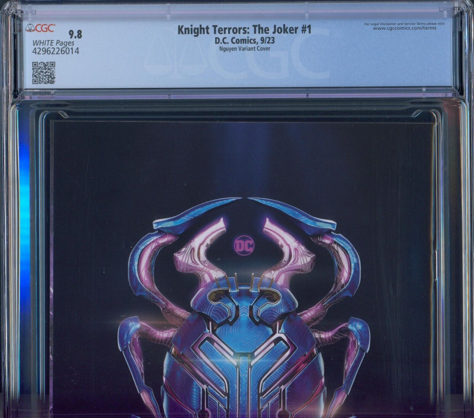 Knight Terrors The Joker #1 CGC 9.8 Dustin Nguyen Midnighter Variant DC ...