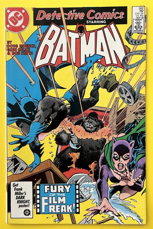 Detective Comics 562 Film Freak Batman Catwoman (1986) B2 | Comic Books ...