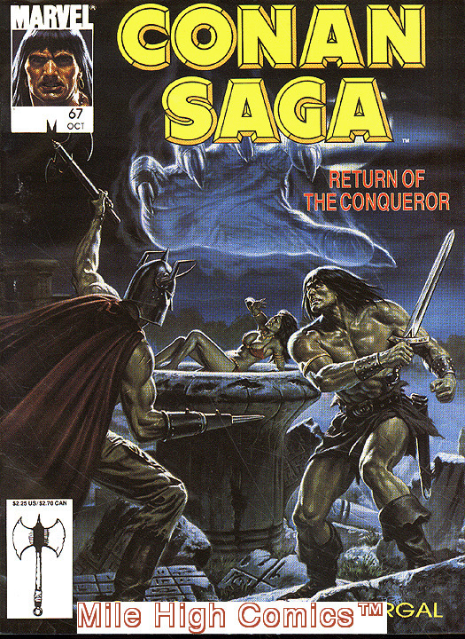 CONAN SAGA (1987 Series) #67 Very Fine | Comic Books - Modern Age, Marvel, Conan, Horror & Sci ...