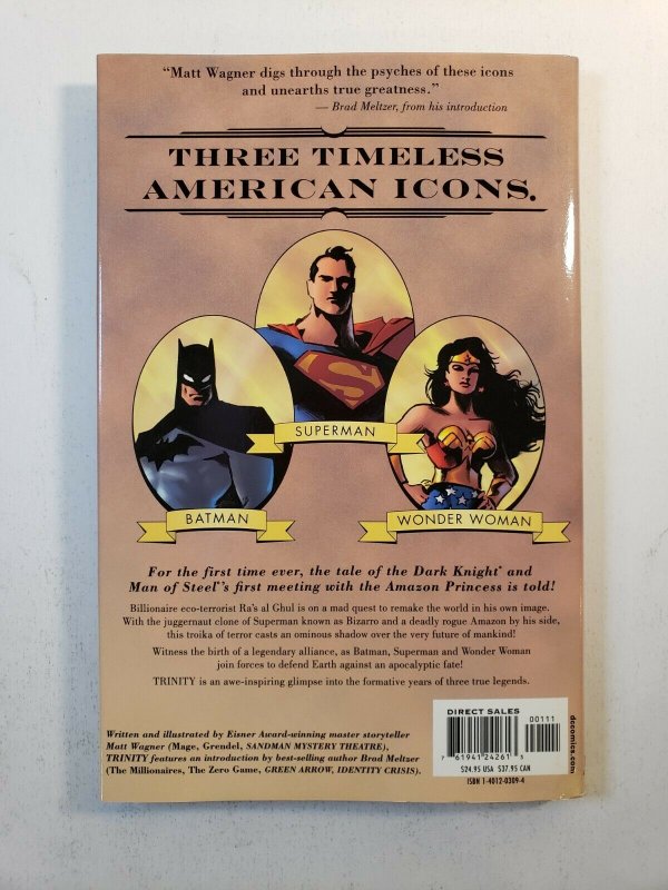 Batman/Superman/Wonder Woman - Trinity Matt Wagner Hard Cover Graphic ...