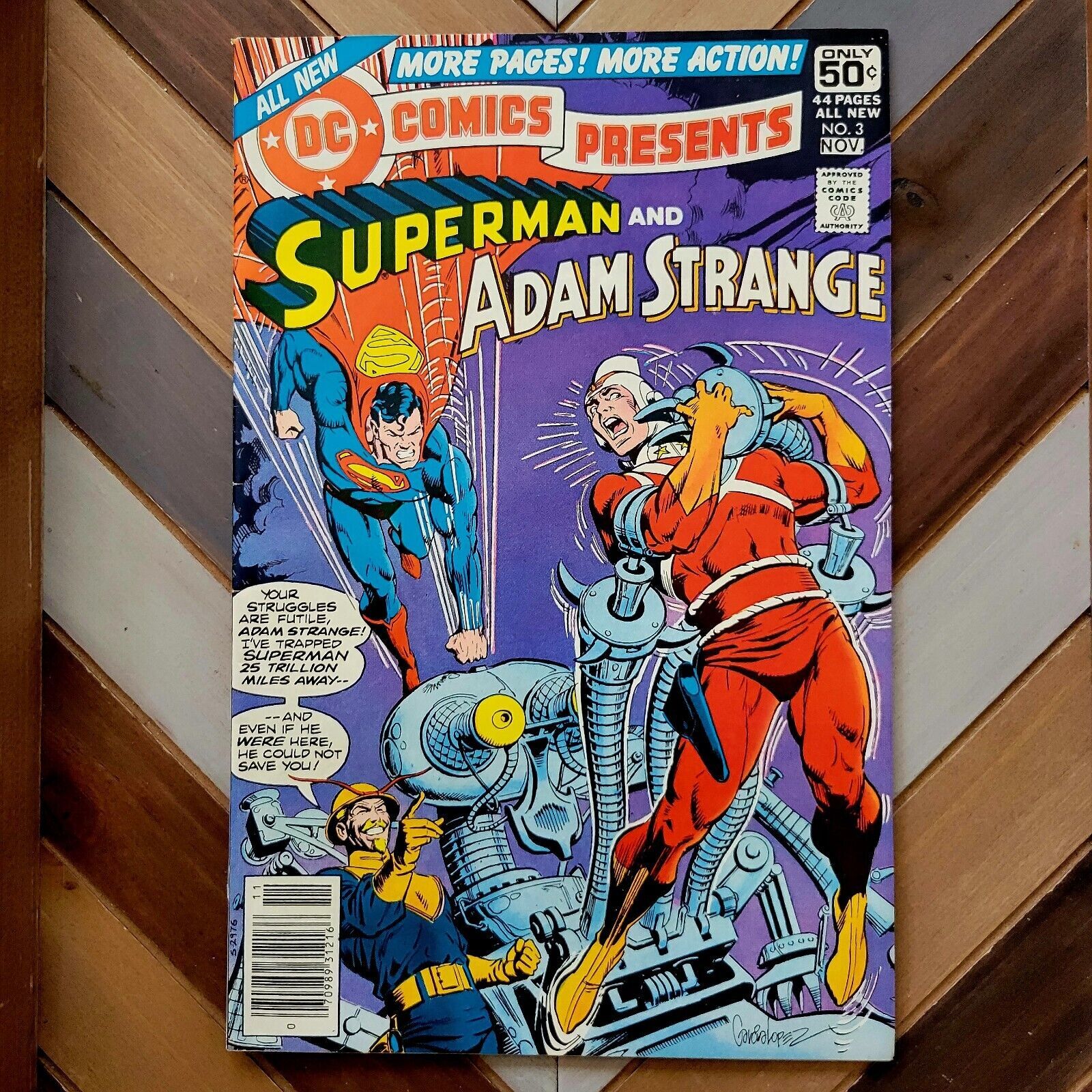DC Comics Presents #3 HIGH GRADE (1978) SUPERMAN & ADAM STRANGE ...
