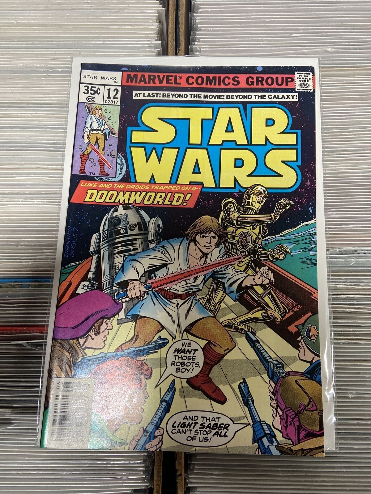 Vintage Star Wars Comics #12 (1978 Marvel Comics) - First Printing - VF ...