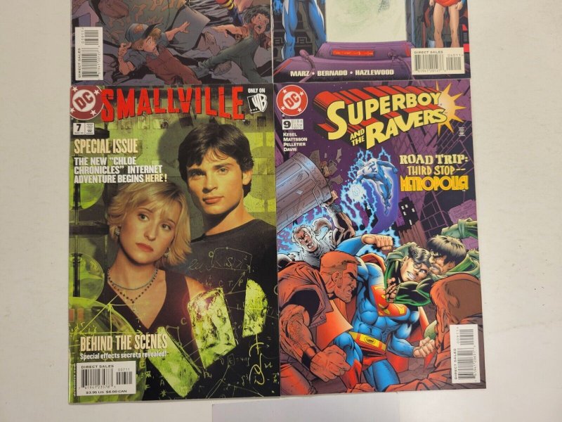 4 DC Comics #39 40 Superboy #9 Superboy and the Reavers #7 Smallville ...