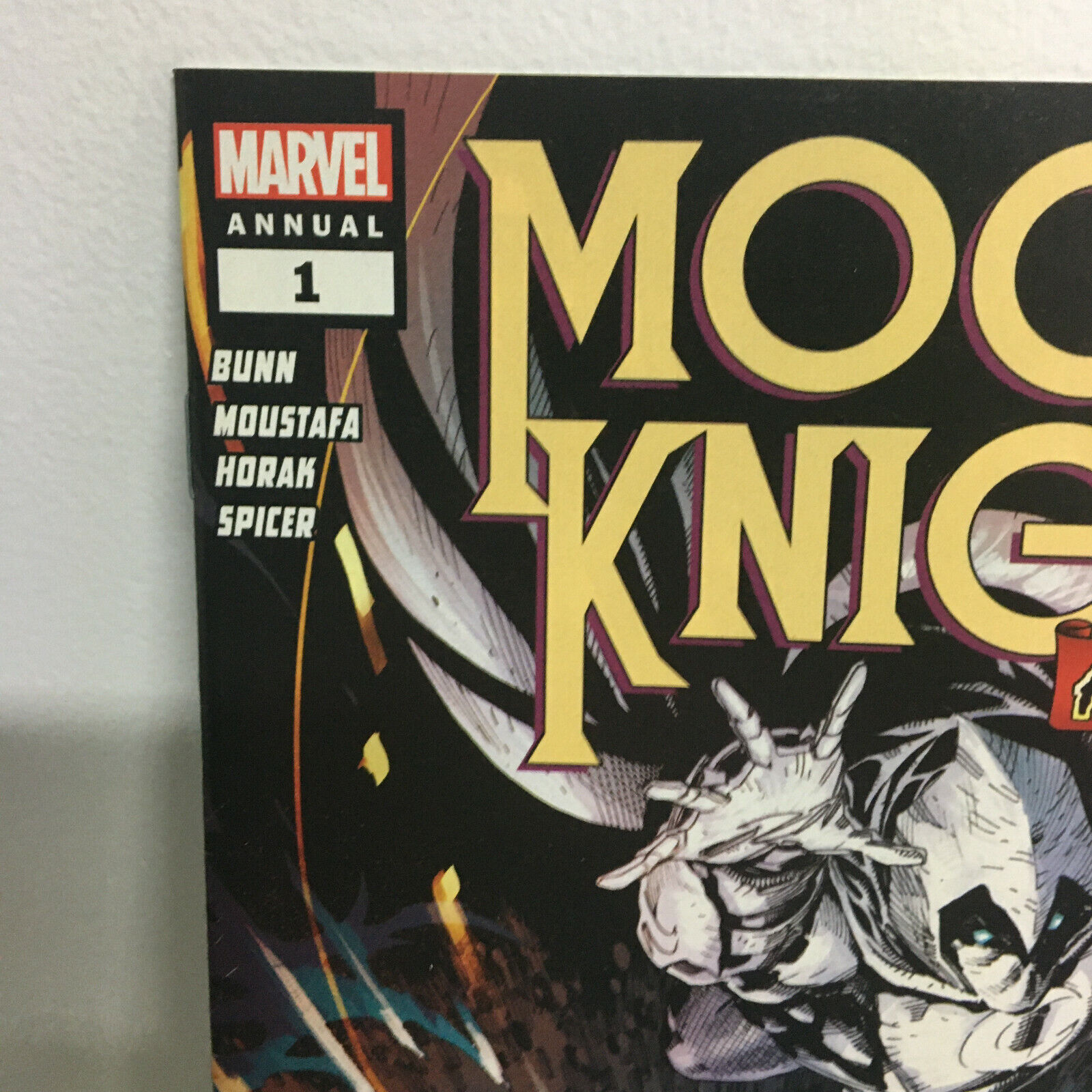 Moon Knight Annual 1 - 1st Moon Knight variants appearances - Kang - NM ...