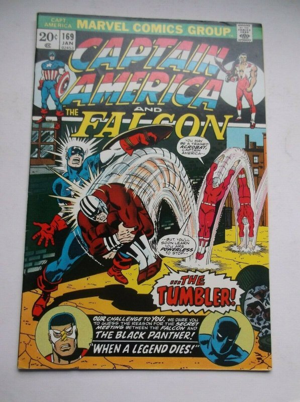 Marvel: Captain America & the Falcon #169, 1st Moonstone, VS Tumbler ...