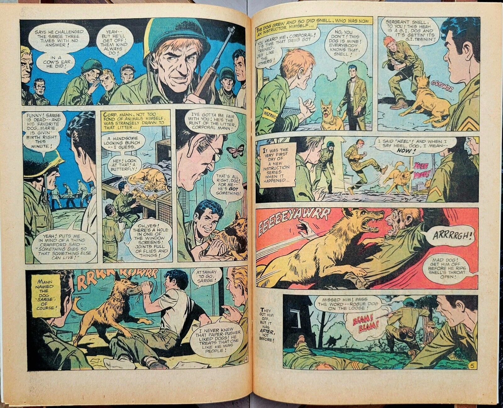 Weird WAR Tales #31 FN+ DC 1974 Wwii Dominguez Cover Doomsday + Real ...