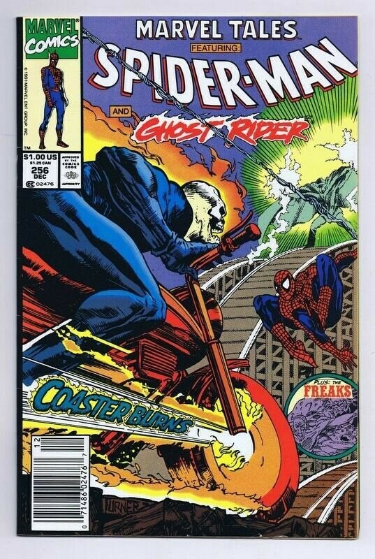 Marvel Tales #256 ORIGINAL Vintage 1992 Marvel Comics Spider-Man Ghost ...