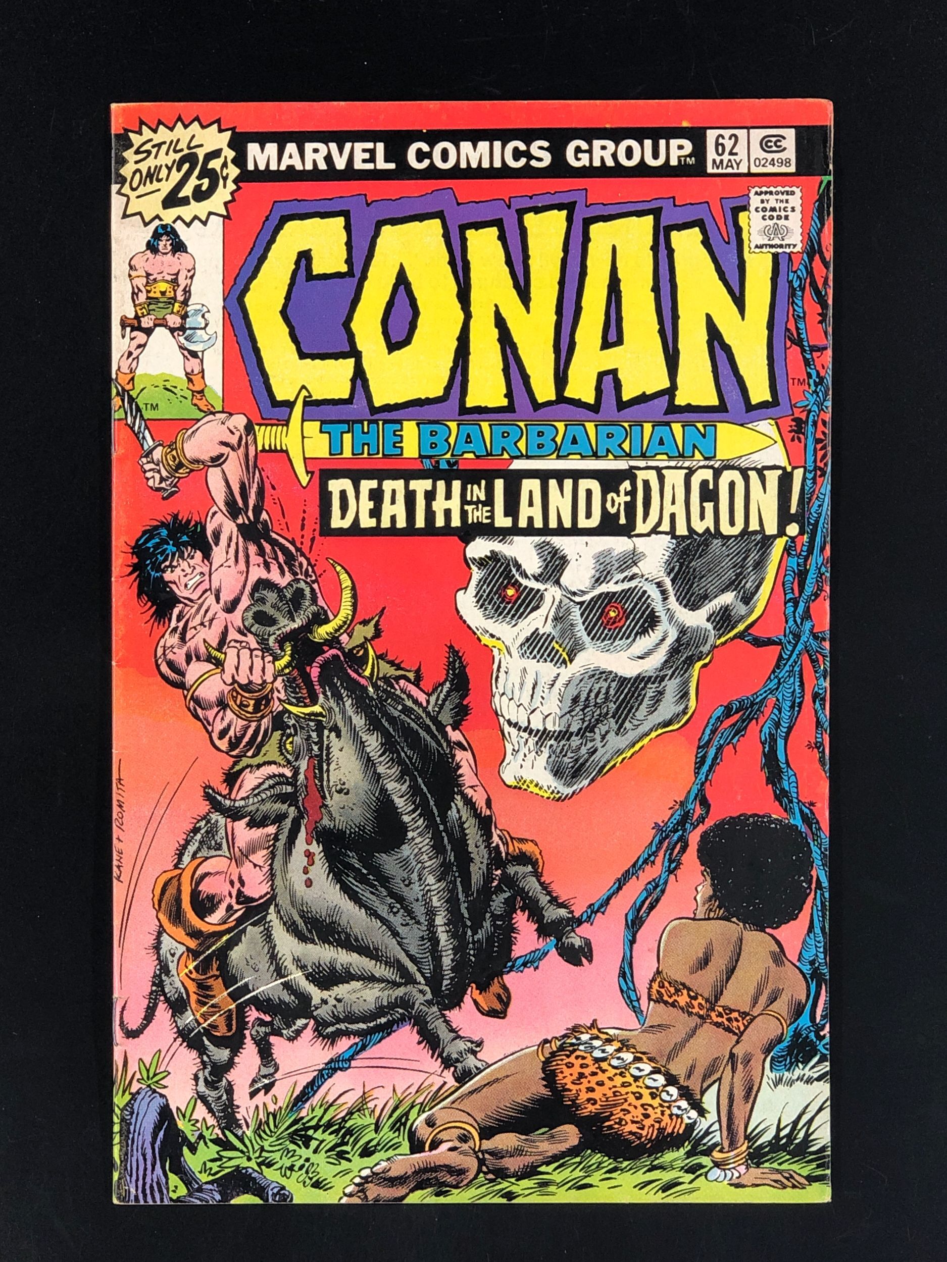 Conan the Barbarian #62 (1976) VF- Roy Thomas, John Buscema | Comic ...