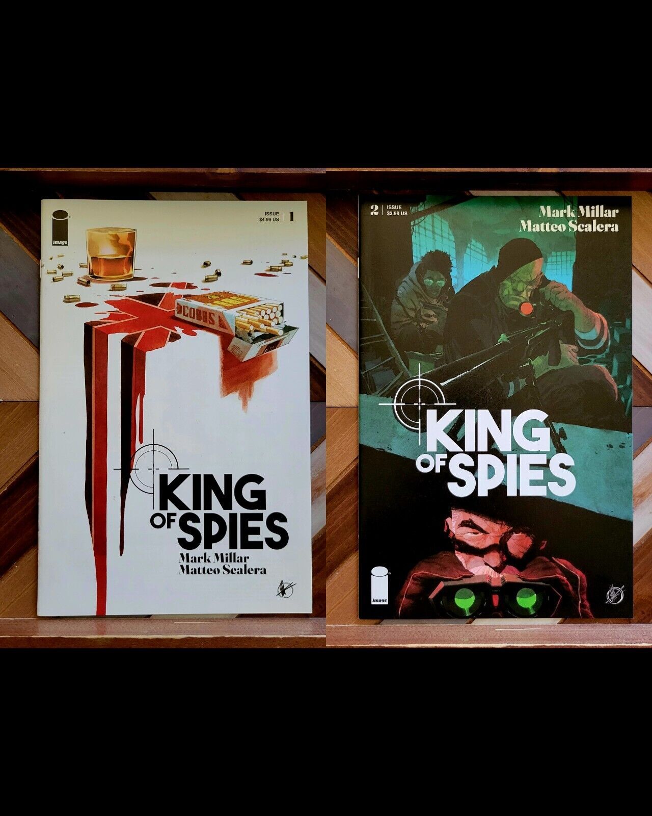 King of Spies #1 & 2 NM (Image Comics 2021) Set of 2, Premiere Issues ...
