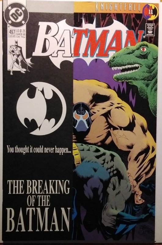 Batman #497 Direct Edition (1993) | Comic Books - Modern Age, DC Comics ...