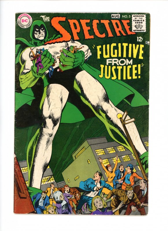 Spectre #5 VG 1968 Neal Adams Cover and Art! | Comic Books - Silver Age ...
