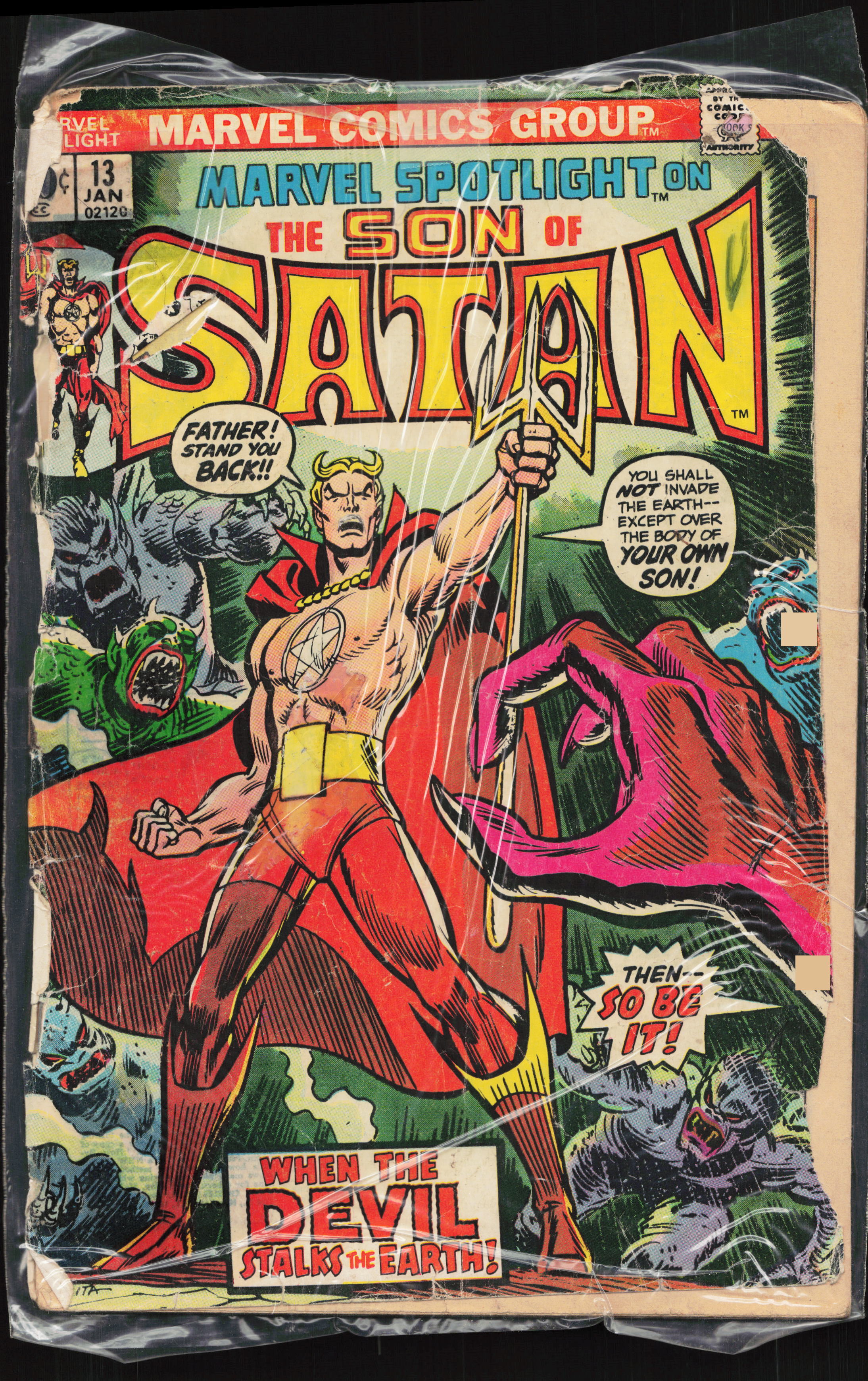 Marvel Spotlight #13 (1974) Son of Satan [Key Issue] | Comic Books ...
