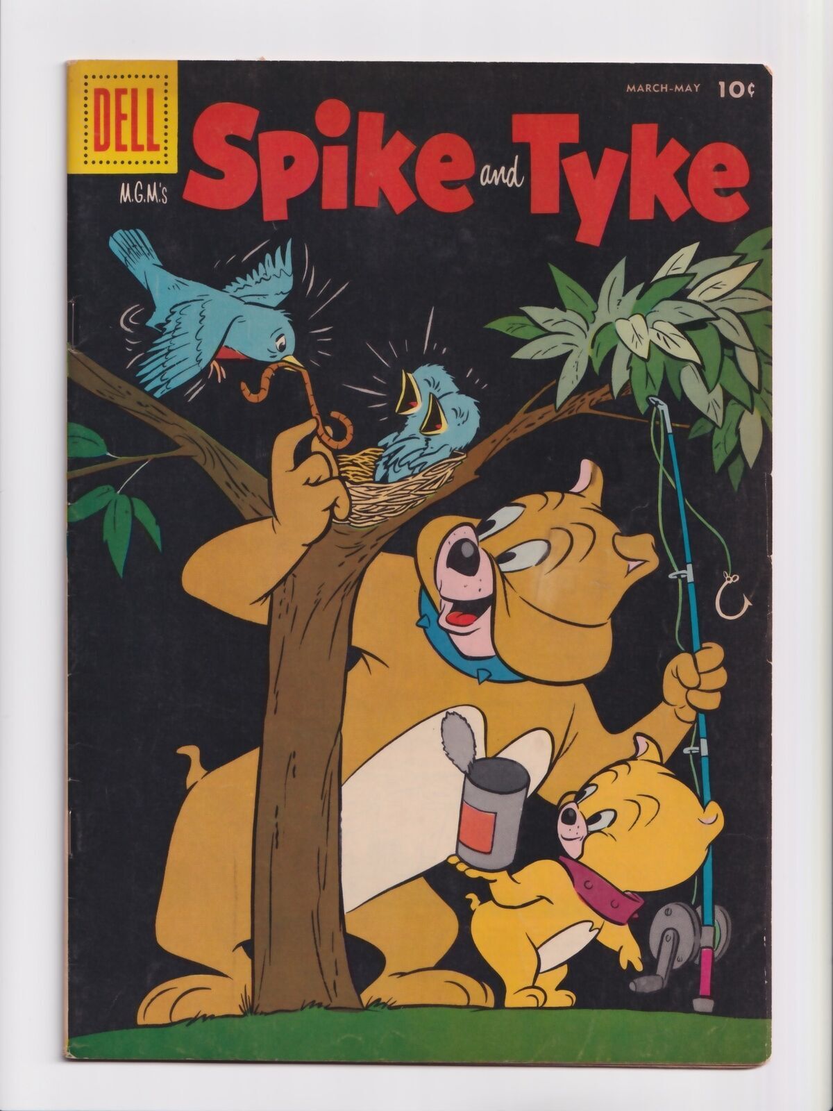 MGM's Spike and Tyke #13 Dell Comics 1958 Nice Copy FN- Silver Age Tom ...